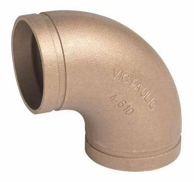Victaulic 2-1/2 VIC 90° ELBOW CU 610 F024610C0C | Shop Online Andrew ...